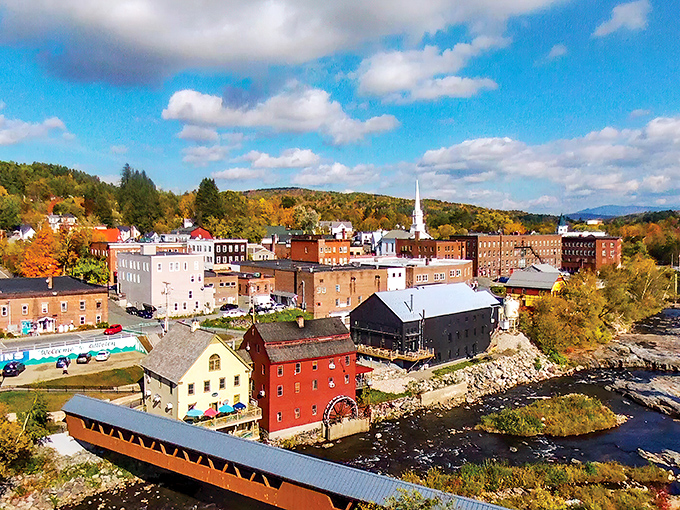 Main Street Littleton delivers that perfect small-town vibe where church steeples still punctuate the skyline and American flags flutter with genuine patriotic pride. 