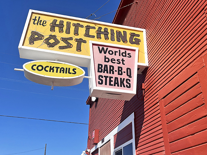 That vintage car isn't just for show &ndash; it perfectly captures the timeless charm of this legendary steakhouse. 