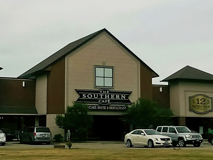 The Southern Cafe's charming farmhouse-inspired exterior promises comfort food treasures within. Worth the drive to Crest Hill!