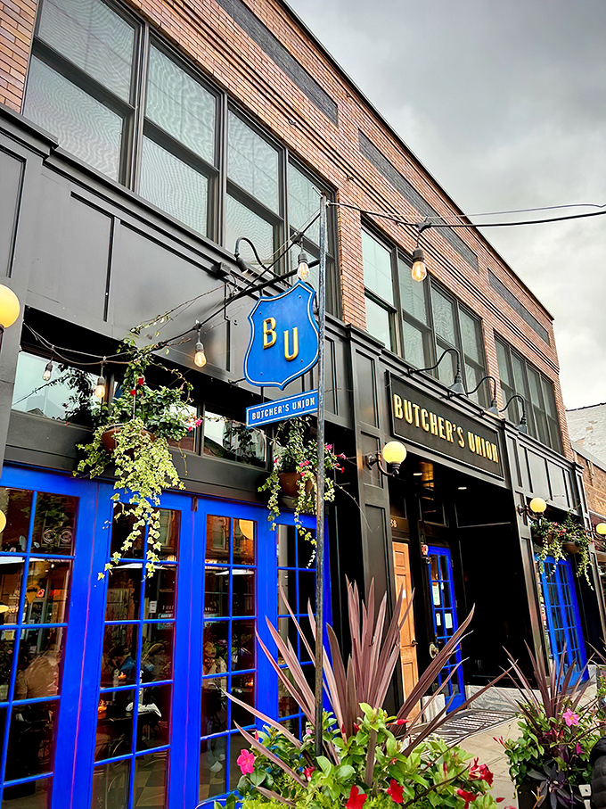 The unassuming brick fa&ccedil;ade with striking blue doors is Grand Rapids' worst-kept secret. Like finding a speakeasy without needing the password. 