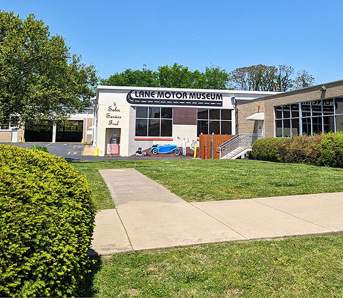 The unassuming former bakery building houses Nashville's quirkiest collection of automotive oddities. Who knew bread and bizarre vehicles had so much in common?
