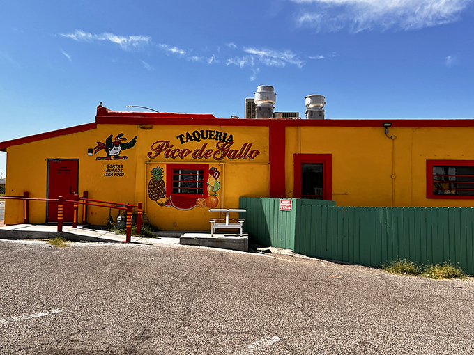 The sunshine-yellow exterior isn't just a building&mdash;it's a beacon of hope for hungry travelers across Arizona's desert landscape.