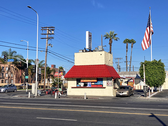 1. people drive from all over california for the mouth watering nachos at this no fuss restaurant