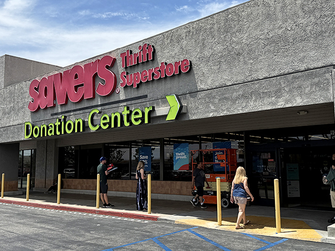 The unassuming exterior hides a treasure trove that would make Indiana Jones jealous of your shopping skills.