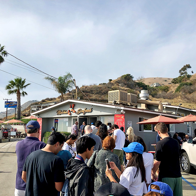 The unassuming exterior of Malibu Seafood proves once again that the best seafood joints don't waste energy on fancy facades when there's fish to be fried.