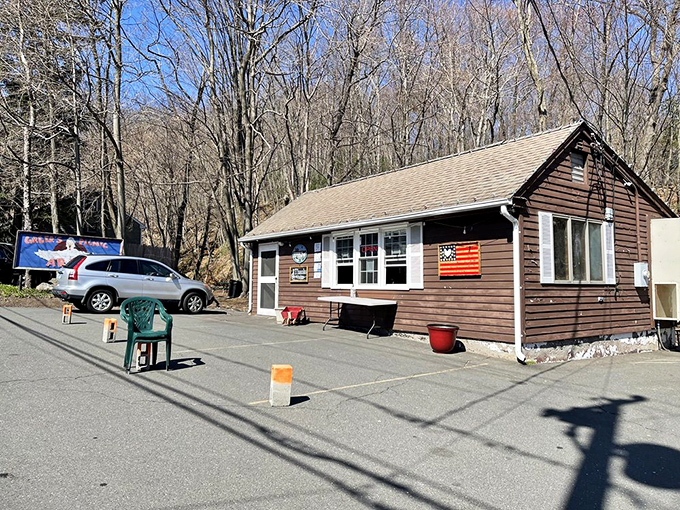 Rustic charm meets chicken paradise at Greer's, where this unassuming cabin in the Bristol woods houses some of Connecticut's most legendary fried chicken.