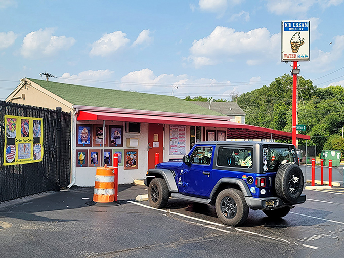 1. people drive from all over delaware to eat at this old school ice cream parlor
