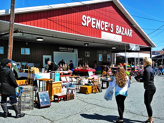 The iconic red barn of Spence's Bazaar stands like a beacon for treasure hunters&mdash;Delaware's very own retail Narnia behind those unassuming doors.