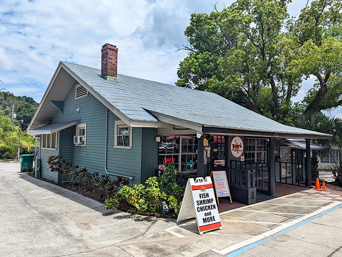 This charming seafood shack proves that the best treasures often hide behind the most unassuming facades.