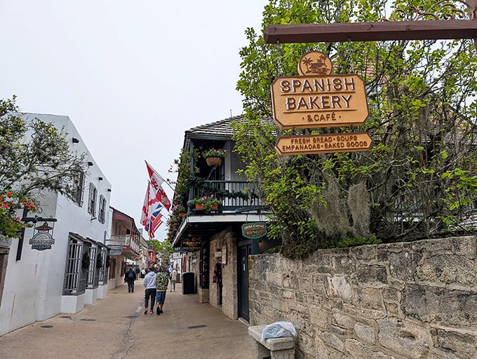 History doesn't just surround you in St. Augustine—it shelters you! This centuries-old stone structure houses culinary treasures that would make Columbus reroute his expedition.