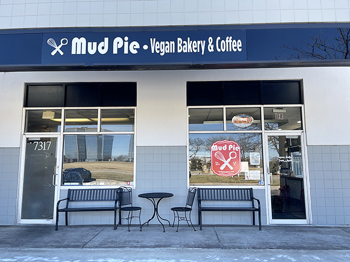 The unassuming storefront of Mud Pie Bakery might fool you, but inside awaits a vegan paradise that would convert even the most dedicated dairy devotee.