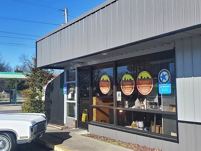 The unassuming exterior of Just Hamburgers in Paducah hides a burger paradise that locals have treasured for decades. Best burgers awards don't lie!