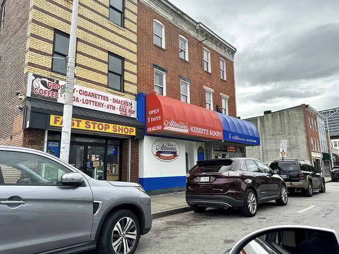 The iconic red and blue awning of Attman's has been a beacon on Baltimore's "Corned Beef Row" for generations, standing proudly as other delis have come and gone.