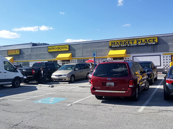 The unassuming exterior of Washington Boulevard Marketplace hides a treasure trove within. Bargain hunters, your mothership has landed in Elkridge!