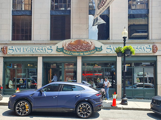 The bold proclamation of "World's Number One Sandwiches" isn't just bravado&mdash;it's a promise Sam LaGrassa's has been keeping for decades in downtown Boston.