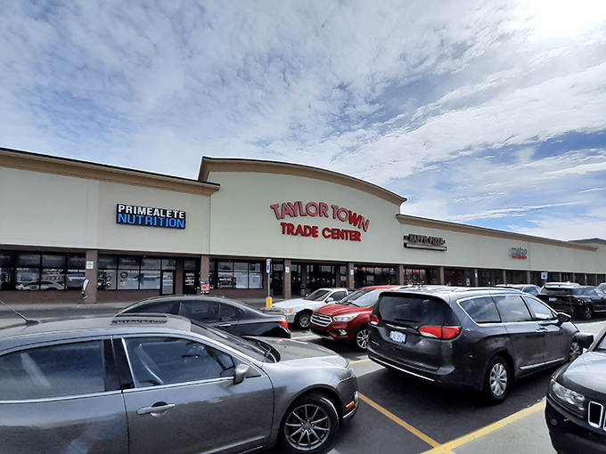 The unassuming exterior hides a treasure trove within &ndash; like finding out your quiet neighbor collects vintage motorcycles and circus memorabilia.