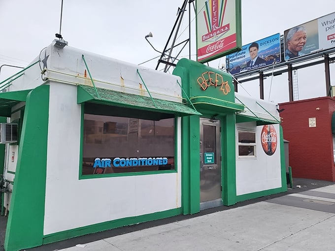 The humble green-and-white exterior of Beefy's might not scream "culinary destination," but locals know this unassuming spot houses french fry perfection.