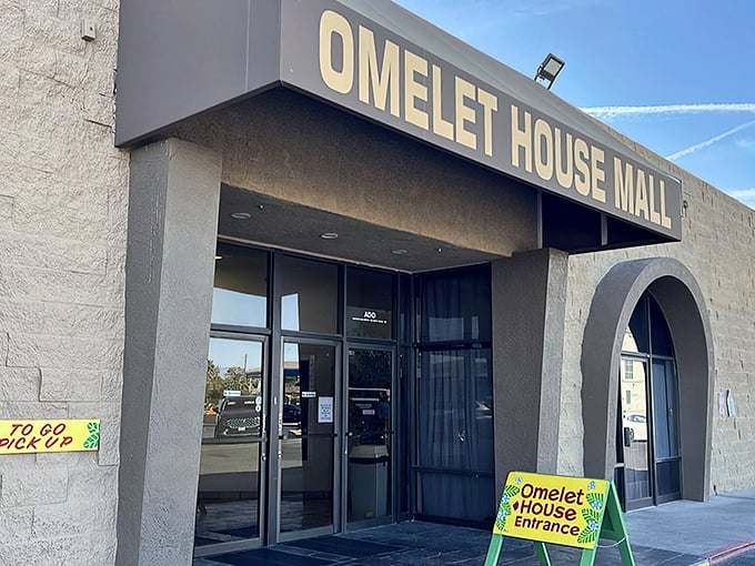 The modest storefront of Omelet House belies the extraordinary breakfast treasures waiting inside &ndash; like finding a culinary speakeasy in suburban Las Vegas. 