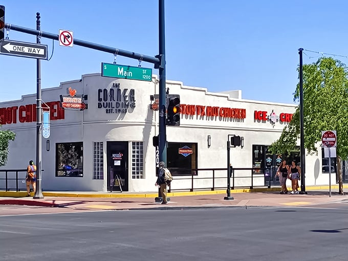 The historic Huntridge Building has found its fiery new purpose as home to Houston TX Hot Chicken, where Vegas heat isn't just about the weather.