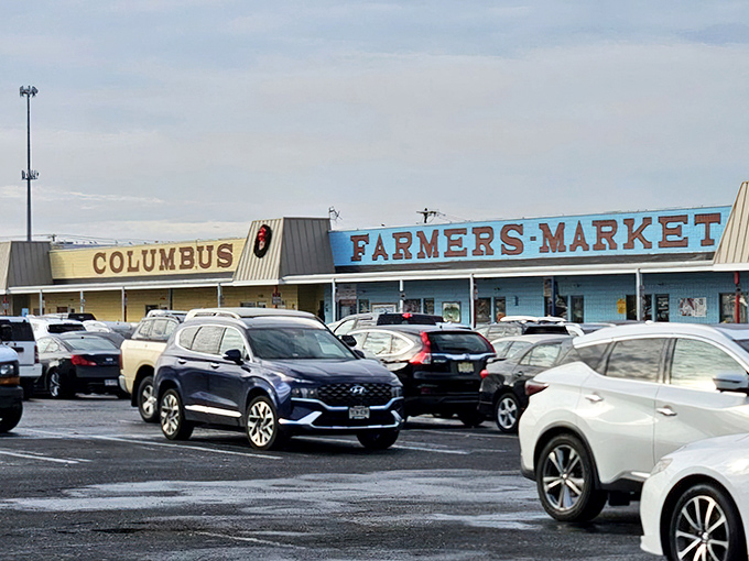 The unassuming exterior of bargain-hunting paradise. Like finding a secret door to Narnia, but instead of talking lions, you'll discover talking vendors.