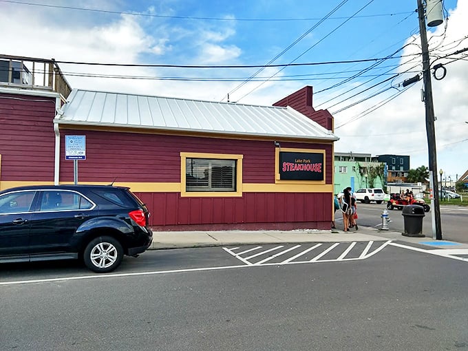 The unassuming red exterior with yellow trim might fool you&mdash;like finding out your quiet neighbor used to tour with The Rolling Stones.