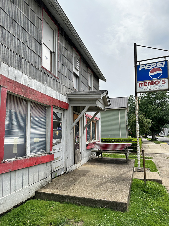 The unassuming exterior of Remo's might not stop traffic, but the legendary hot dogs inside have created a culinary pilgrimage site in Gallipolis.