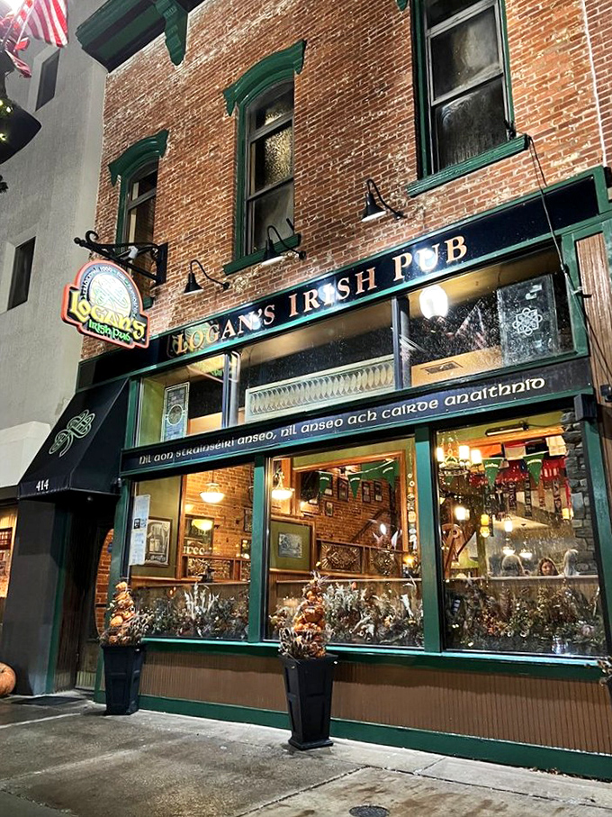 The classic brick fa&ccedil;ade with emerald trim isn't just inviting&mdash;it's practically whispering "c&eacute;ad m&iacute;le f&aacute;ilte" (a hundred thousand welcomes) as you approach.