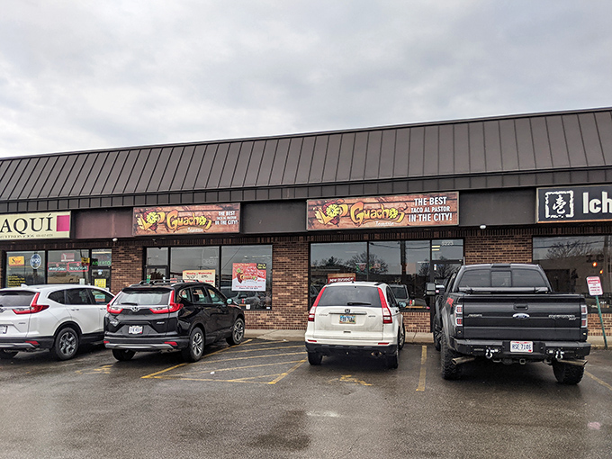 Hidden in plain sight, this unassuming strip mall storefront houses Columbus' worst-kept secret. Taco pilgrims from across Ohio make the journey regularly.