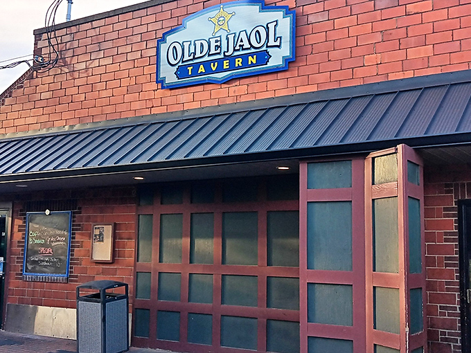 The stately red brick exterior of Olde Jaol isn't just architectural eye candy&mdash;it's a genuine piece of Wayne County history reborn as a culinary hotspot.