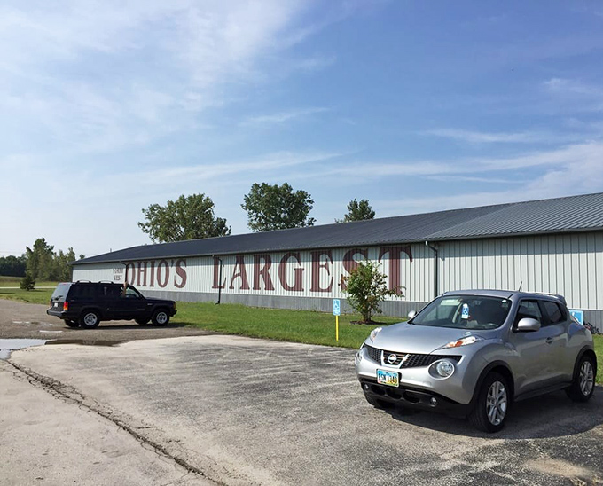 The unassuming exterior belies the treasure trove within &ndash; like finding out your quiet neighbor collects vintage Ferraris in their garage.