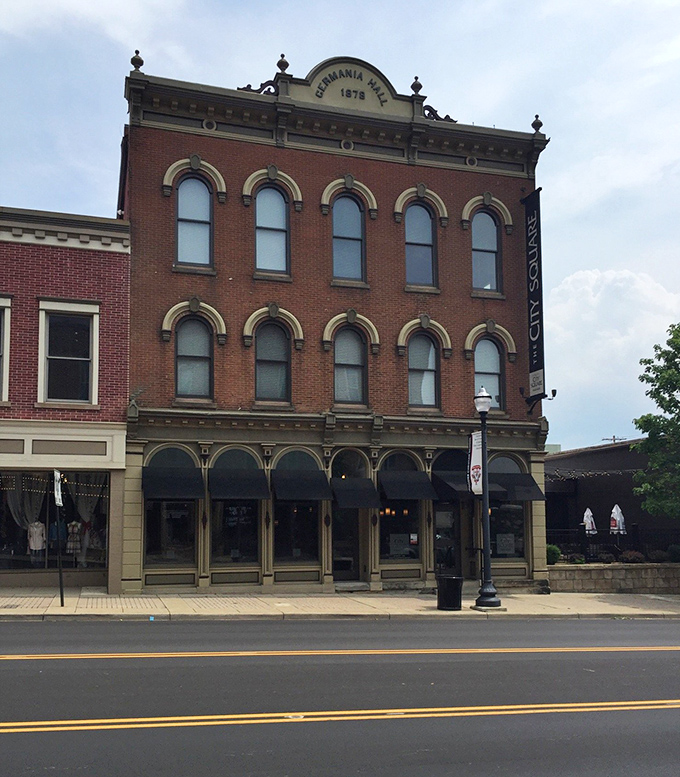 Germania Hall 1878 stands proud on Wooster's square, its historic brick fa&ccedil;ade promising culinary treasures within. History never tasted so good!