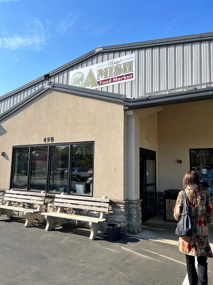 The unassuming exterior of Bristol Amish Market hides culinary treasures within. Early birds get the donuts&mdash;latecomers get the stories about how good they were. 