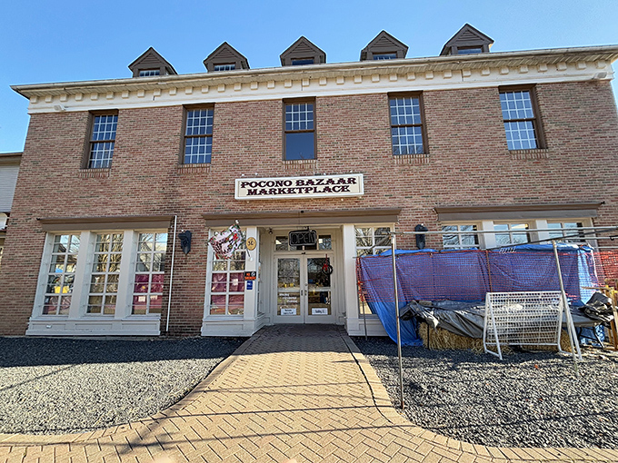 The brick facade of Pocono Bazaar might look unassuming, but inside lurks a treasure hunter's paradise waiting to be explored.