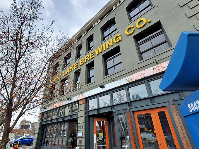 Squatters' distinctive exterior blends urban cool with artistic flair. Those colorful murals aren't just decoration&mdash;they're a preview of the creativity waiting inside.