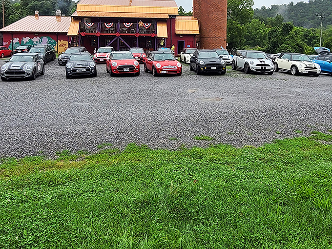 The gravel parking lot filled with Minis speaks volumes &ndash; this unassuming rustic exterior draws serious food pilgrims from across state lines.