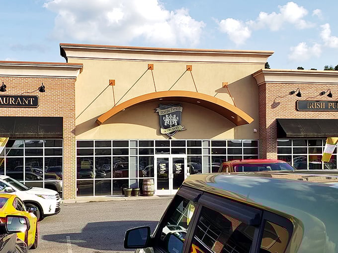 The Irish flag flutters like a welcome beacon outside this unassuming brick facade. Step inside and leave West Virginia behind for a wee bit of Dublin.