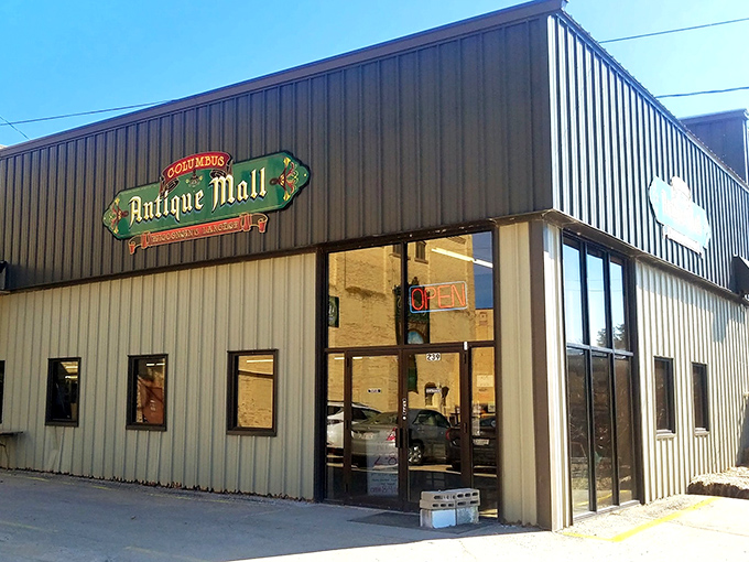 The unassuming exterior houses a universe of treasures inside. Like finding out your quiet neighbor was once a rock star.