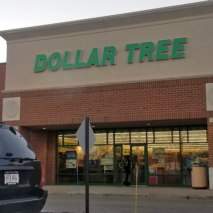 The brick facade might look unassuming, but behind those doors lies a wonderland where your dollar stretches further than Wisconsin winters.