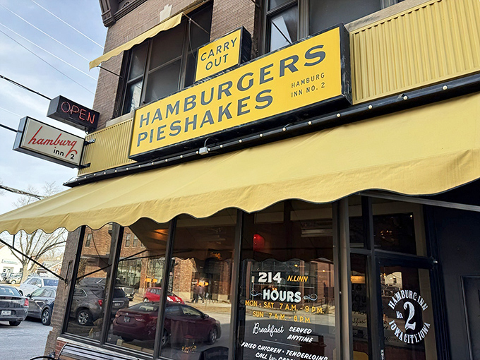 Those iconic yellow awnings on North Linn Street aren't just decoration&mdash;they're a beacon calling hungry Iowans home to comfort food paradise.