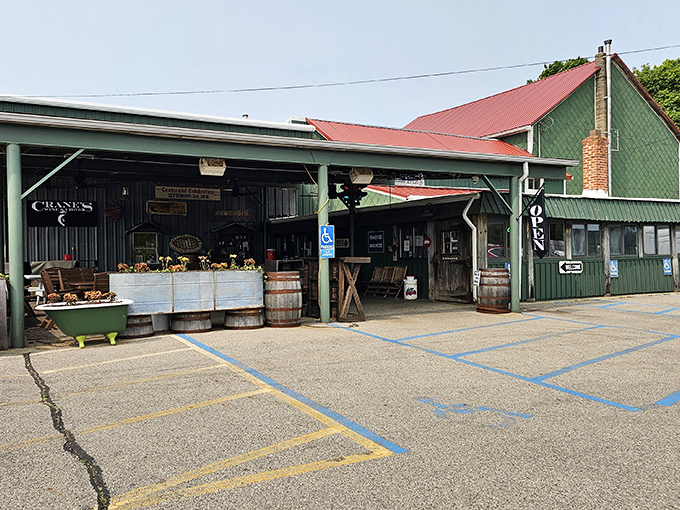 The unassuming green exterior of Crane's might not scream "culinary destination," but locals know this humble building houses pie perfection worth the pilgrimage.