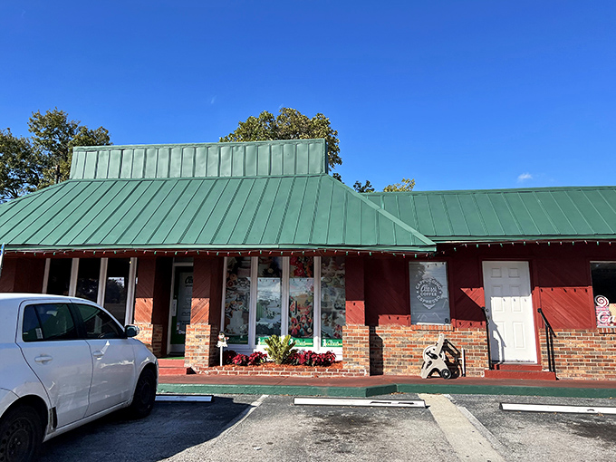 The unassuming exterior with its distinctive green roof houses culinary treasures that locals have cherished for generations. Tampa's best-kept secret hides in plain sight.