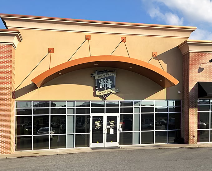 The Irish flag flutters like a welcome beacon outside this unassuming brick facade. Step inside and leave West Virginia behind for a wee bit of Dublin.