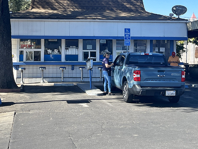The unassuming exterior of H&W Drive-In hides culinary treasures that have kept locals coming back for generations. No fancy frills, just fantastic food.