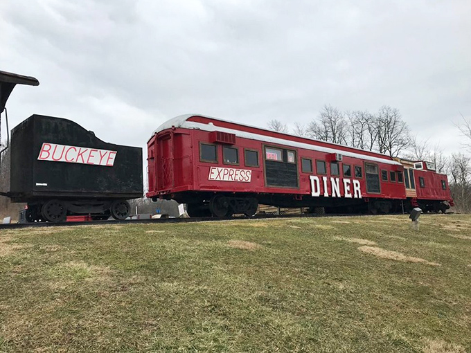 All aboard the flavor express! This vintage train car in Bellville isn't just eye-catching&mdash;it's stomach-filling too.