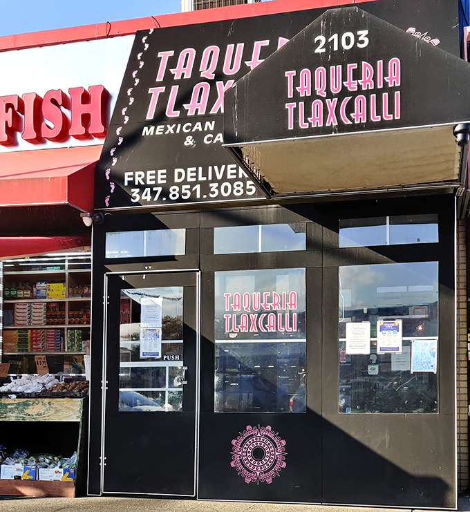The unassuming storefront of Taqueria Tlaxcalli might not scream "destination restaurant," but New Yorkers know better than to judge a taco by its awning.