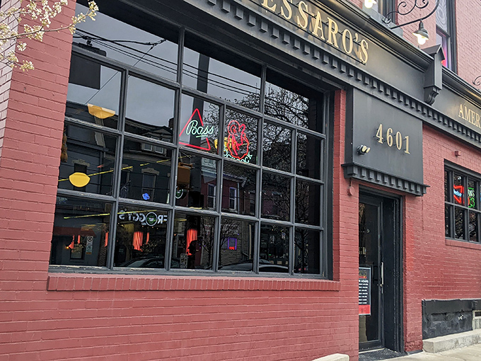 The brick facade and neon beer signs of Tessaro's aren't trying to impress you&mdash;they're too busy guarding Pittsburgh's best-kept burger secret.