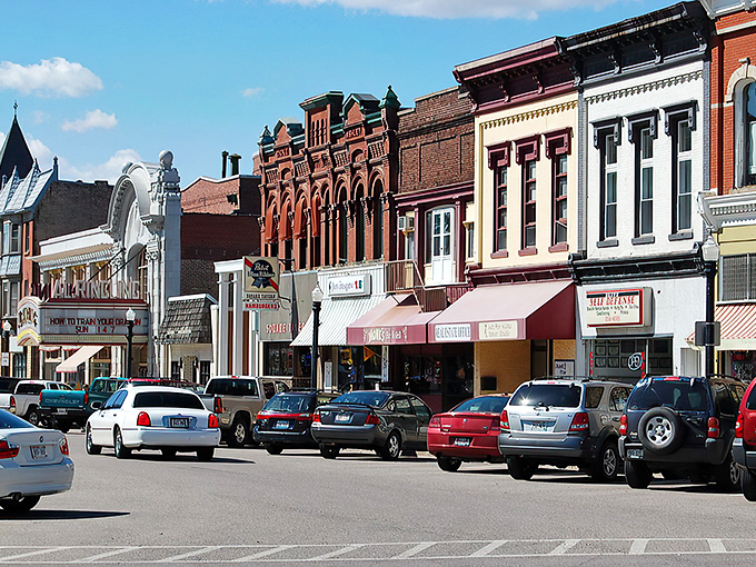 Baraboo's historic downtown square features beautifully preserved buildings that whisper stories of a time when text messages were called "letters" and Amazon was just a river.