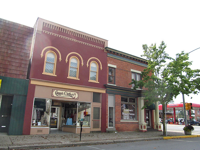 Historic buildings like Kippy's Clothes paint Emporium's main street with small-town charm that makes big-city rent prices seem like science fiction.
