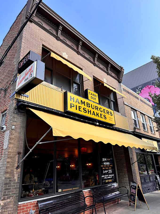 The unassuming storefront that's launched a thousand food pilgrimages. Hamburg Inn No. 2's vintage signage promises "Famous Pie Shakes" that will make you question why all desserts don't come in drinkable form.
