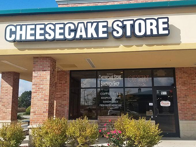 The unassuming strip mall exterior houses culinary treasures that would make even the most jaded dessert connoisseur weak in the knees. Cheesecake paradise awaits!